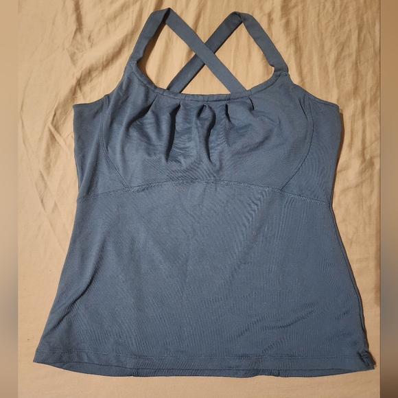 bcg | Tops | Bcg Blue Workout Top Size Large | Poshmark